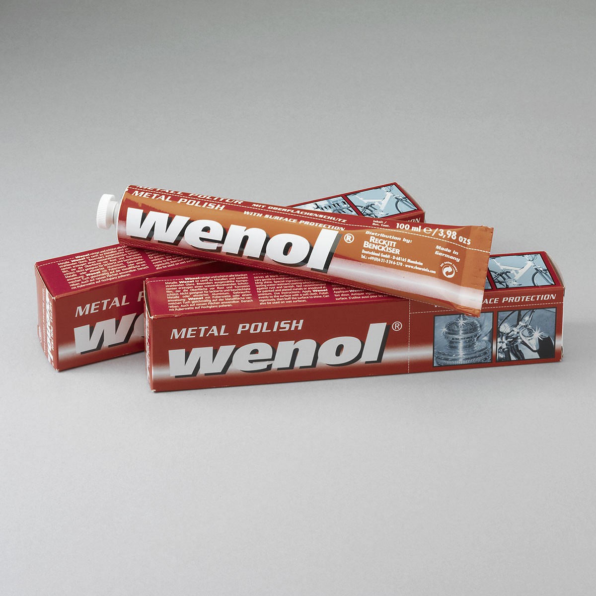 C807 Wenol metal polish, 100 ml/tuba